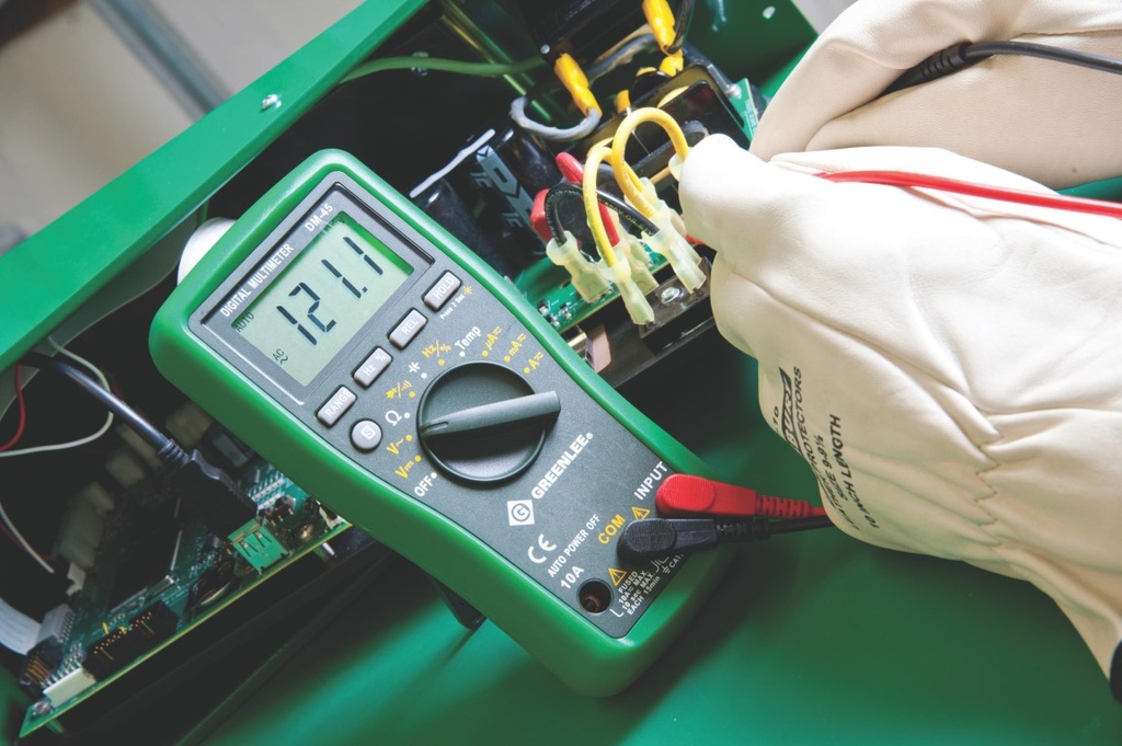 MULTÍMETRO DIGITAL DE 600 V (DM-45) GREENLEE | Acero Comercial